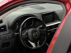 Red Mazda CX-5 2017 in Vilnius, with an engine capacity of 2.19 L and mileage of 140 thousand km for 11800 €, photo 16 on AUTOMOTO.COM.LV