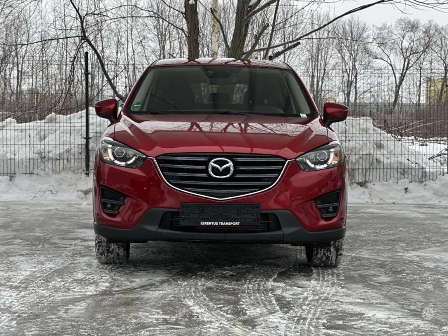 Sarkans Mazda CX-5 2017 Viļņa, ar dzinēja tilpumu 2.19 L un nobraukumu 140 tūkst. km par 11800 €, foto 2 vietnē AUTOMOTO.COM.LV