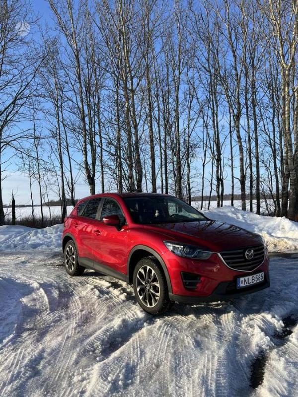 Red Mazda CX-5 2017 in Klaipeda, with an engine capacity of 2.19 L and mileage of 244 thousand km for 10500 €, photo 1 on AUTOMOTO.COM.LV
