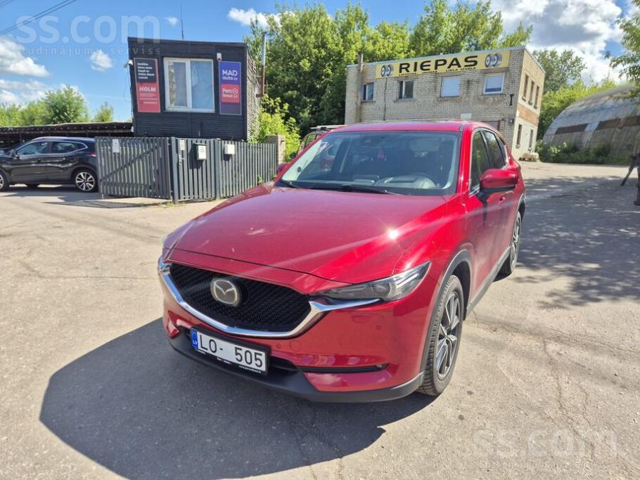 Красный Мазда СХ-5 2017 в Рига, объемом двигателя 2.20 л и пробегом 193 тыс. км за 15990 €, фото 5 на AUTOMOTO.COM.LV