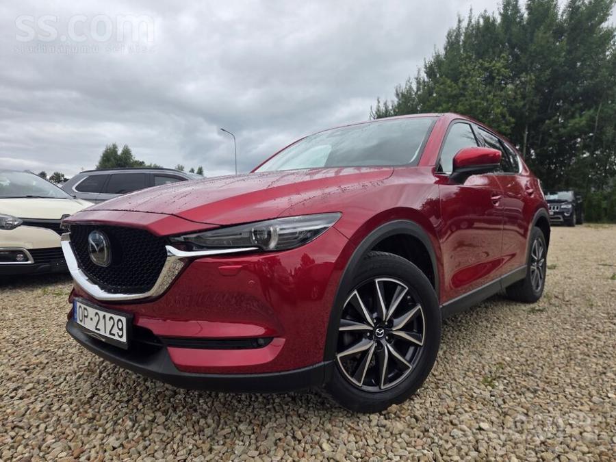 Red Mazda CX-5 2017 in Jelgava, with an engine capacity of 2.50 L and mileage of 0 thousand km for 14800 €, photo 1 on AUTOMOTO.COM.LV