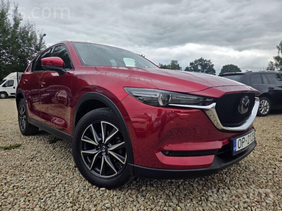 Red Mazda CX-5 2017 in Jelgava, with an engine capacity of 2.50 L and mileage of 0 thousand km for 14800 €, photo 6 on AUTOMOTO.COM.LV