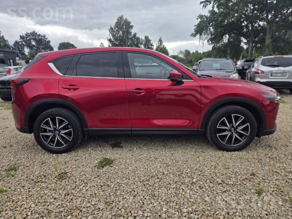 Red Mazda CX-5 2017 in Jelgava, with an engine capacity of 2.50 L and mileage of 0 thousand km for 14800 €, photo 7 on AUTOMOTO.COM.LV