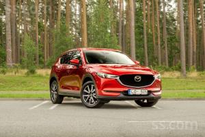 Red Mazda CX-5 2017 in Riga, with an engine capacity of 2.20 L and mileage of 193 thousand km for 14590 €, photo 3 on AUTOMOTO.COM.LV