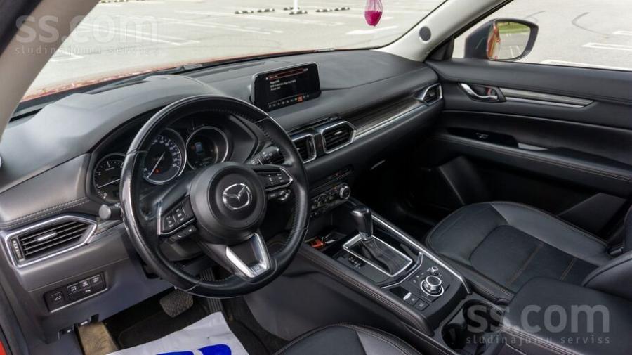 Red Mazda CX-5 2017 in Riga, with an engine capacity of 2.20 L and mileage of 193 thousand km for 14590 €, photo 11 on AUTOMOTO.COM.LV