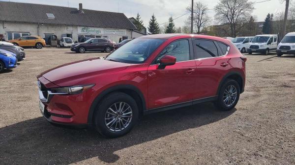 Sarkans Mazda CX-5 2017 Klaipėda, ar dzinēja tilpumu 2.49 L un nobraukumu 126 tūkst. km par 14790 €, foto 1 vietnē AUTOMOTO.COM.LV