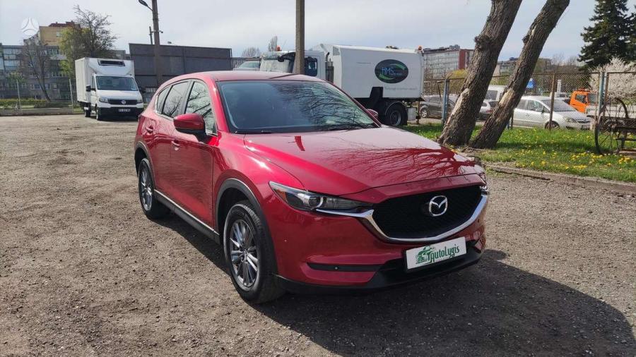 Red Mazda CX-5 2017 in Klaipeda, with an engine capacity of 2.49 L and mileage of 126 thousand km for 14790 €, photo 7 on AUTOMOTO.COM.LV
