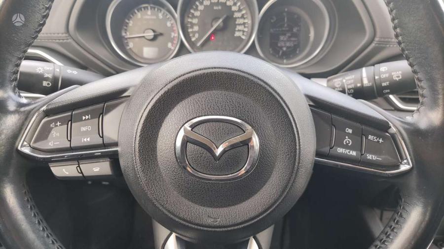 Red Mazda CX-5 2017 in Klaipeda, with an engine capacity of 2.49 L and mileage of 126 thousand km for 14790 €, photo 18 on AUTOMOTO.COM.LV