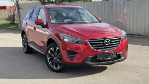 Sarkans Mazda CX-5 2017 Telšiai, ar dzinēja tilpumu 2.19 L un nobraukumu 163 tūkst. km par 10300 €, foto  vietnē AUTOMOTO.COM.LV