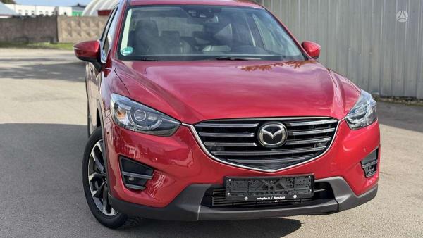Sarkans Mazda CX-5 2017 Telšiai, ar dzinēja tilpumu 2.19 L un nobraukumu 163 tūkst. km par 10300 €, foto 3 vietnē AUTOMOTO.COM.LV