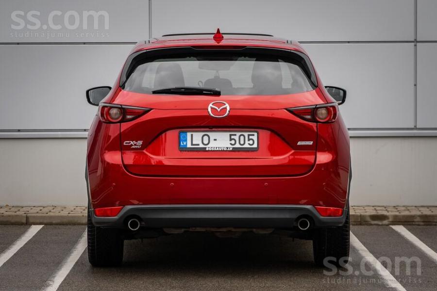 Sarkans Mazda CX-5 2017 Rīga, ar dzinēja tilpumu 2.20 L un nobraukumu 193 tūkst. km par 13500 €, foto 6 vietnē AUTOMOTO.COM.LV