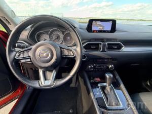 Red Mazda CX-5 2018 in Riga, with an engine capacity of 2.20 L and mileage of 124 thousand km for 18500 €, photo 6 on AUTOMOTO.COM.LV