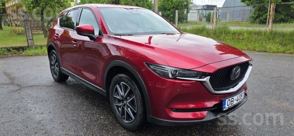 Sarkans Mazda CX-5 2018 Valmiera, ar dzinēja tilpumu 2.50 L un nobraukumu 150 tūkst. km par 18500 €, foto 3 vietnē AUTOMOTO.COM.LV
