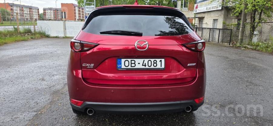 Sarkans Mazda CX-5 2018 Valmiera, ar dzinēja tilpumu 2.50 L un nobraukumu 150 tūkst. km par 18500 €, foto 6 vietnē AUTOMOTO.COM.LV
