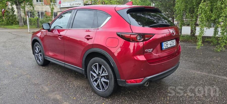 Sarkans Mazda CX-5 2018 Valmiera, ar dzinēja tilpumu 2.50 L un nobraukumu 150 tūkst. km par 18500 €, foto 7 vietnē AUTOMOTO.COM.LV