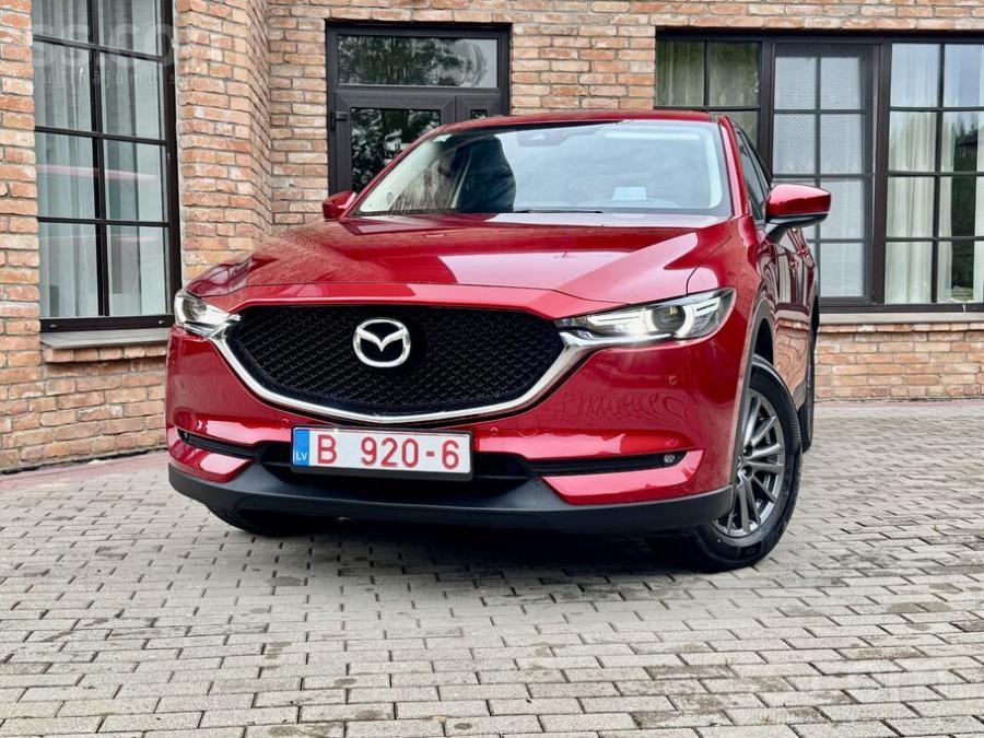 Sarkans Mazda CX-5 2018 Jelgava, ar dzinēja tilpumu 2.20 L un nobraukumu 0 tūkst. km par 15500 €, foto 1 vietnē AUTOMOTO.COM.LV