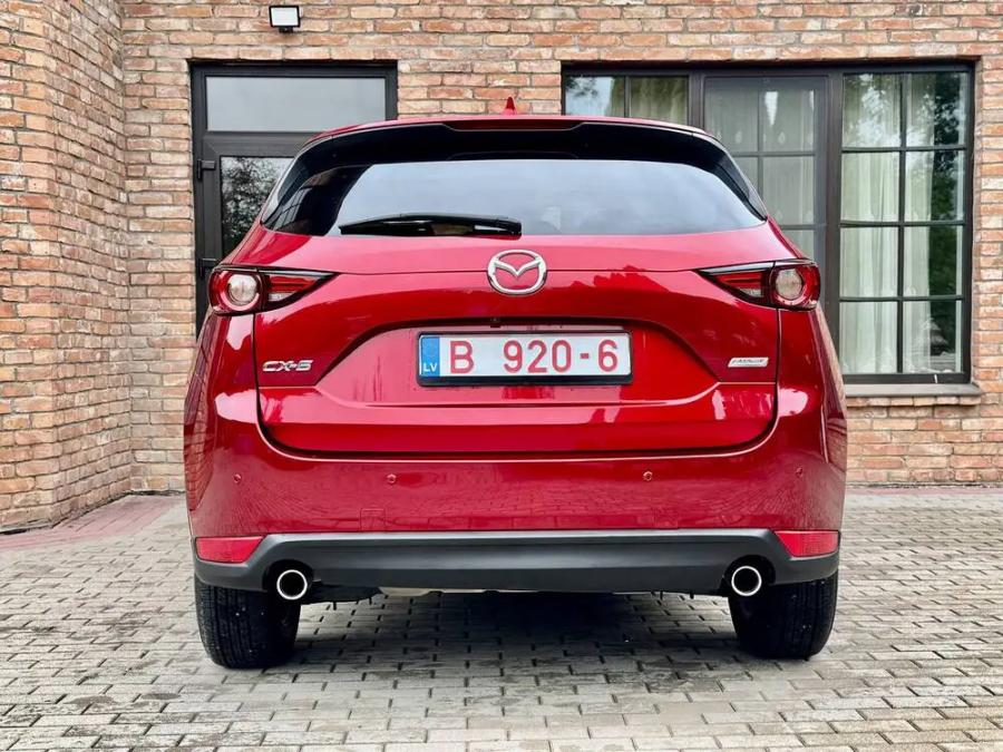 Red Mazda CX-5 2018 in Jelgava, with an engine capacity of 2.20 L and mileage of 191 thousand km for 15500 €, photo 6 on AUTOMOTO.COM.LV
