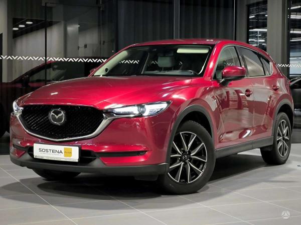 Red Mazda CX-5 2018 in Kaunas, with an engine capacity of 2.00 L and mileage of 146 thousand km for 19200 €, photo 1 on AUTOMOTO.COM.LV