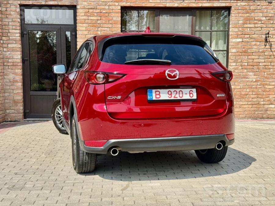 Red Mazda CX-5 2018 in Jelgava, with an engine capacity of 2.20 L and mileage of 0 thousand km for 15950 €, photo 7 on AUTOMOTO.COM.LV