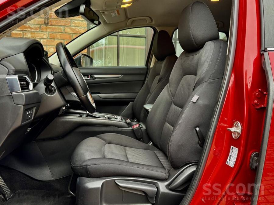 Red Mazda CX-5 2018 in Jelgava, with an engine capacity of 2.20 L and mileage of 0 thousand km for 15950 €, photo 12 on AUTOMOTO.COM.LV