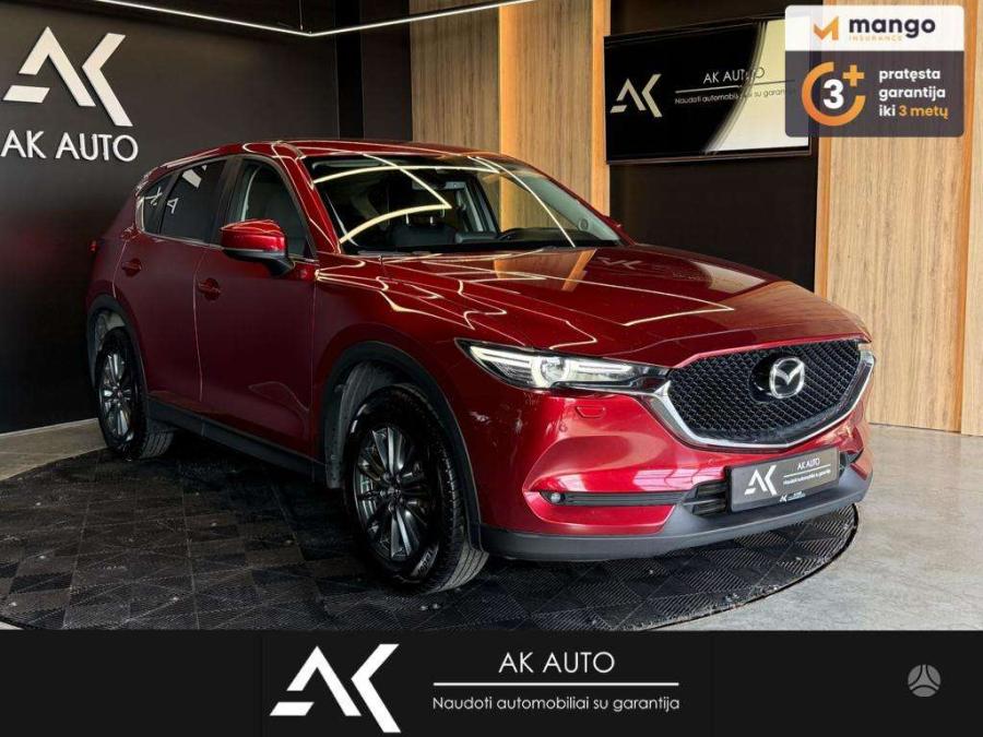 Sarkans Mazda CX-5 2018 Kauņa, ar dzinēja tilpumu 2.19 L un nobraukumu 183 tūkst. km par 12490 €, foto 1 vietnē AUTOMOTO.COM.LV