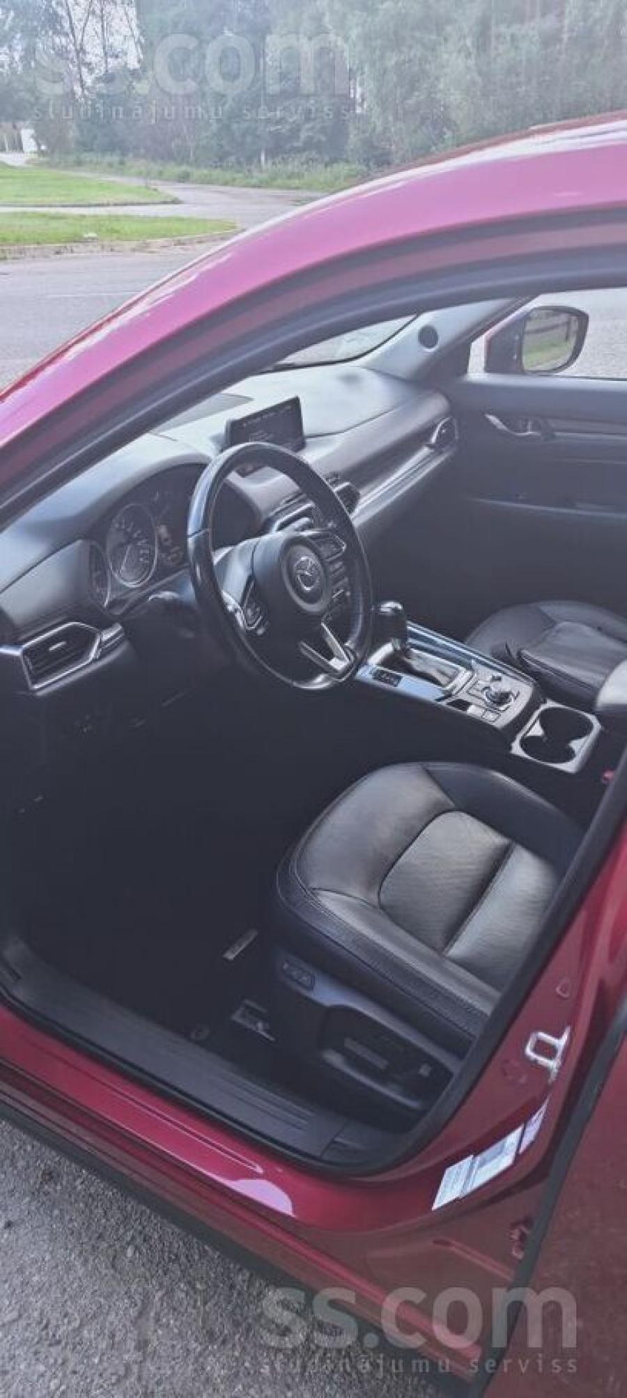 Sarkans Mazda CX-5 2018 Daugavpils, ar dzinēja tilpumu 2.20 L un nobraukumu 161 tūkst. km par 17000 €, foto 5 vietnē AUTOMOTO.COM.LV