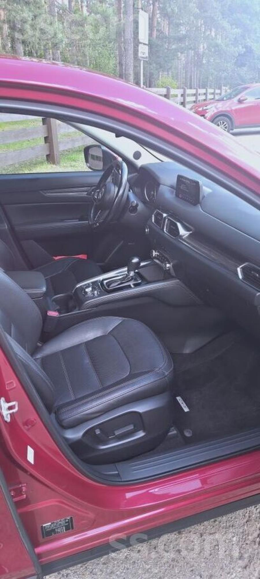 Sarkans Mazda CX-5 2018 Daugavpils, ar dzinēja tilpumu 2.20 L un nobraukumu 161 tūkst. km par 17000 €, foto 6 vietnē AUTOMOTO.COM.LV