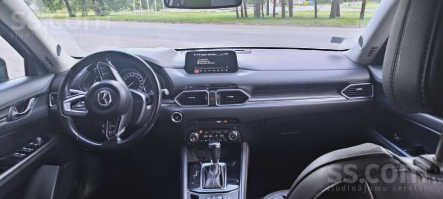 Sarkans Mazda CX-5 2018 Daugavpils, ar dzinēja tilpumu 2.20 L un nobraukumu 161 tūkst. km par 17000 €, foto 8 vietnē AUTOMOTO.COM.LV