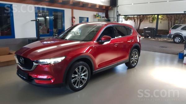 Red Mazda CX-5 2019 in Tukums, with an engine capacity of 2.20 L and mileage of 156 thousand km for 17900 €, photo 1 on AUTOMOTO.COM.LV