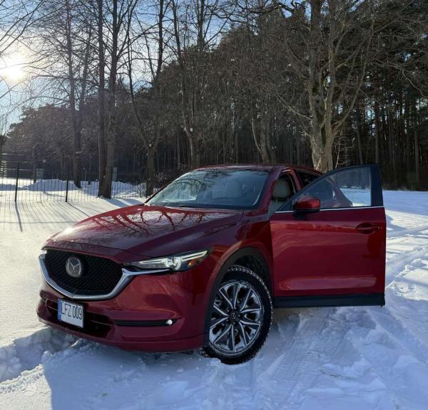Sarkans Mazda CX-5 2019 Kauņa, ar dzinēja tilpumu 2.49 L un nobraukumu 117 tūkst. km par 16000 €, foto 1 vietnē AUTOMOTO.COM.LV