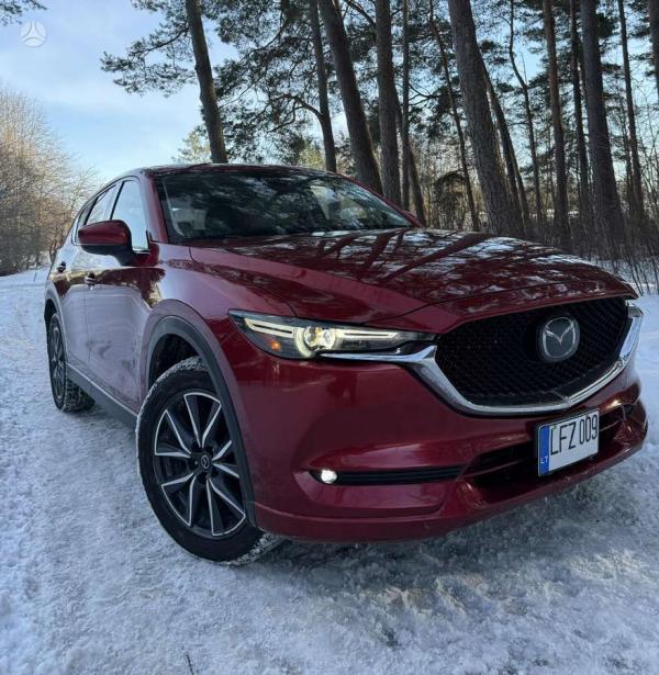 Sarkans Mazda CX-5 2019 Kauņa, ar dzinēja tilpumu 2.49 L un nobraukumu 117 tūkst. km par 16000 €, foto 2 vietnē AUTOMOTO.COM.LV