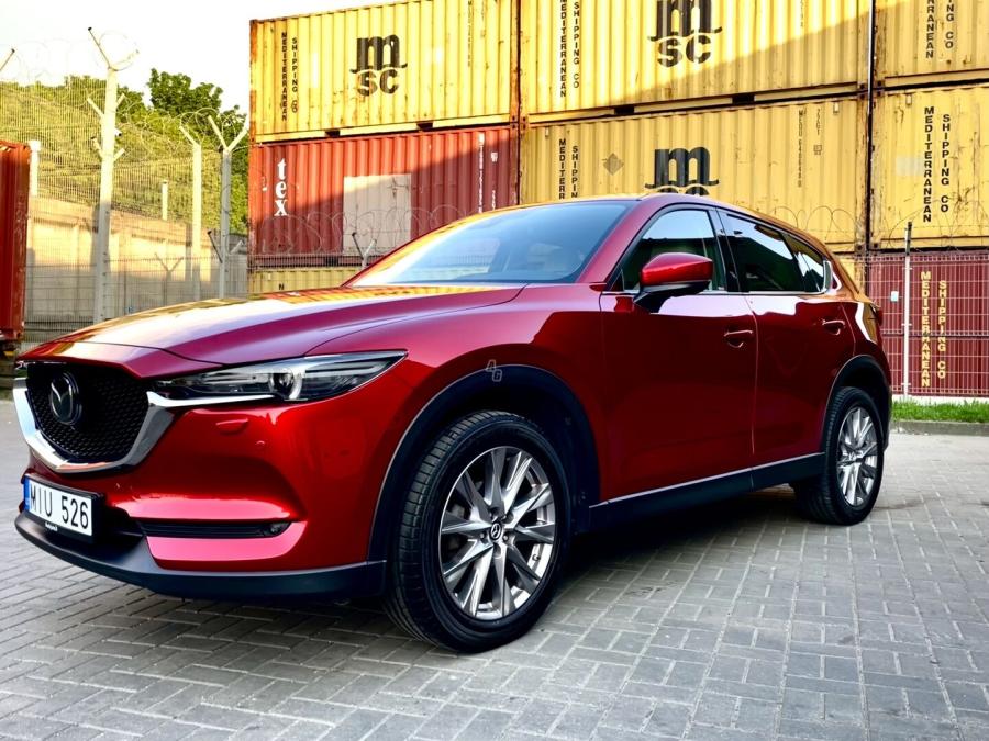 Красный Мазда СХ-5 2019 в Клайпеда, объемом двигателя 2.00 л и пробегом 85 тыс. км за 19600 €, фото 3 на AUTOMOTO.COM.LV