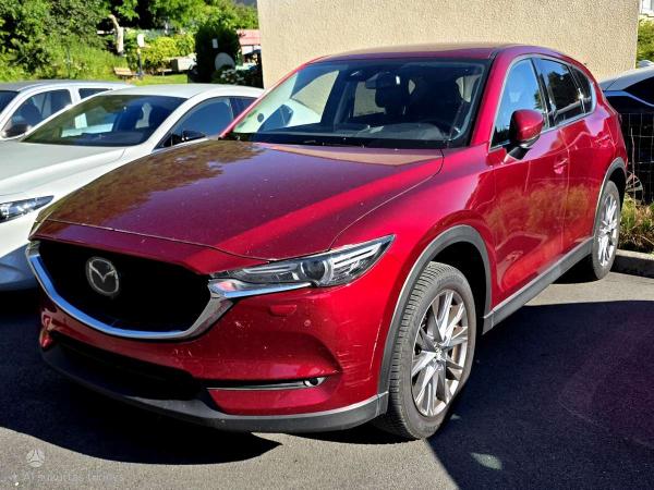 Sarkans Mazda CX-5 2019 Tauragė, ar dzinēja tilpumu 2.19 L un nobraukumu 176 tūkst. km par 10500 €, foto  vietnē AUTOMOTO.COM.LV