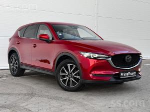 Red Mazda CX-5 2019 in Riga, with an engine capacity of 2.20 L and mileage of 0 thousand km for 17490 €, photo 4 on AUTOMOTO.COM.LV
