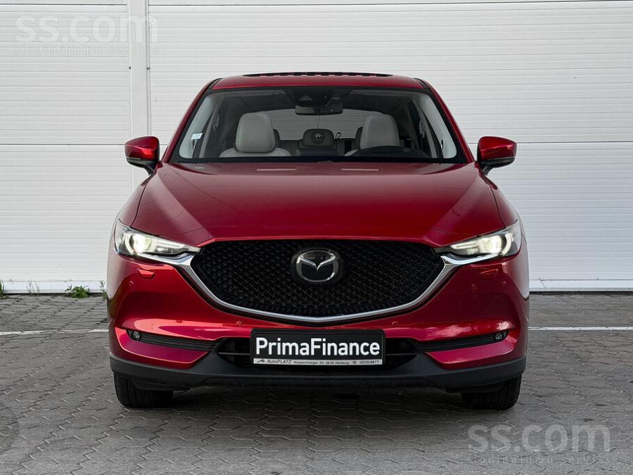 Red Mazda CX-5 2019 in Riga, with an engine capacity of 2.20 L and mileage of 0 thousand km for 17490 €, photo 6 on AUTOMOTO.COM.LV