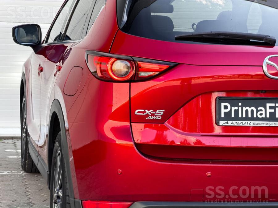 Red Mazda CX-5 2019 in Riga, with an engine capacity of 2.20 L and mileage of 0 thousand km for 17490 €, photo 16 on AUTOMOTO.COM.LV