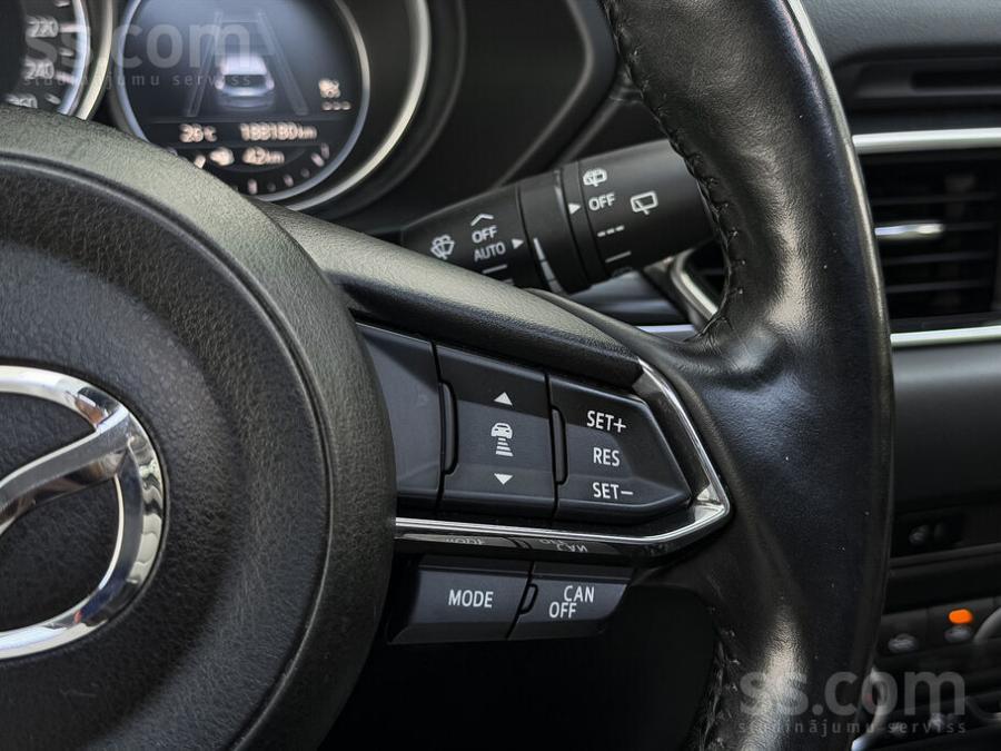 Red Mazda CX-5 2019 in Riga, with an engine capacity of 2.20 L and mileage of 0 thousand km for 17490 €, photo 28 on AUTOMOTO.COM.LV