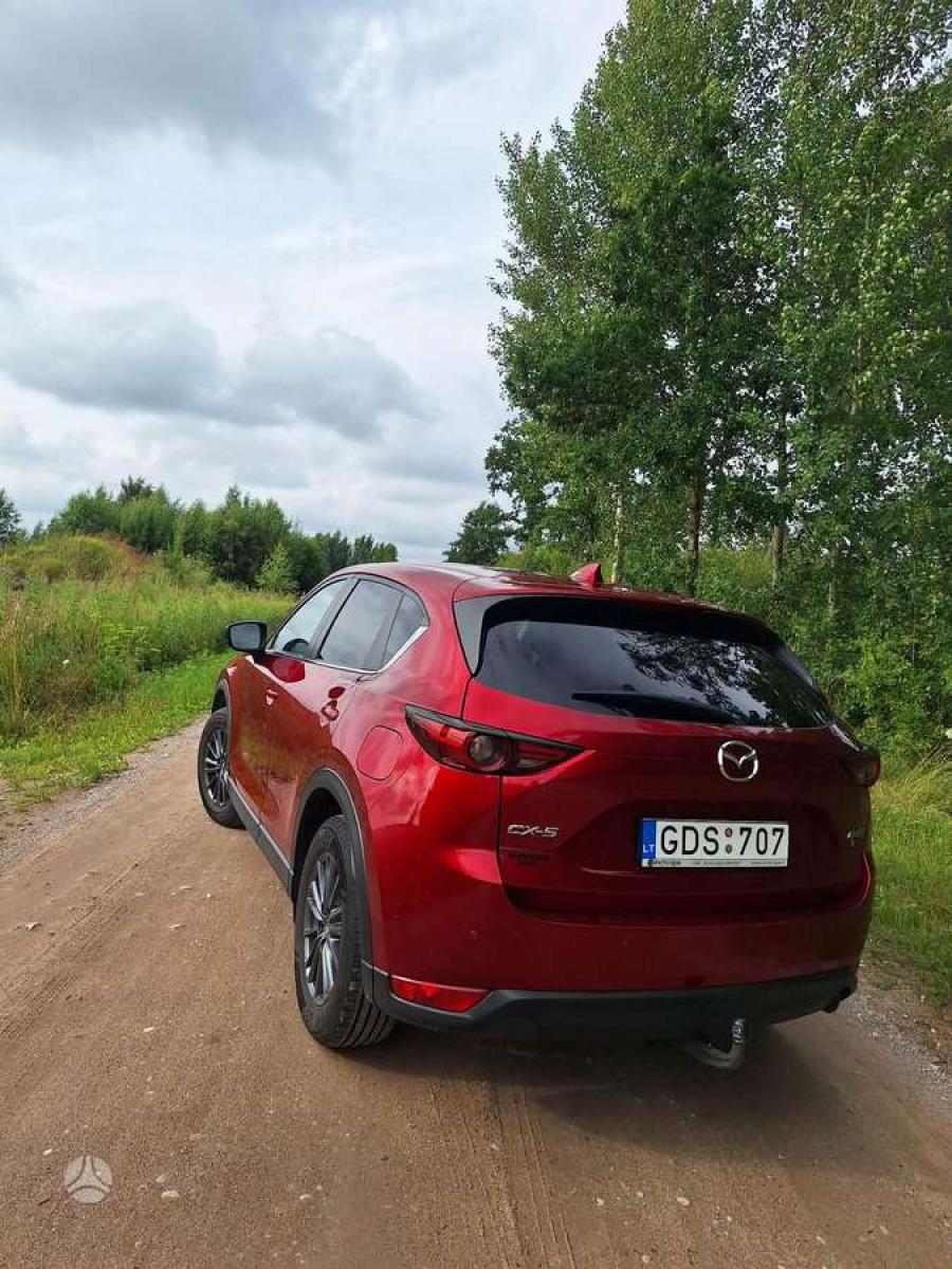 Red Mazda CX-5 2019 in Klaipeda, with an engine capacity of 2.19 L and mileage of 191 thousand km for 16000 €, photo 3 on AUTOMOTO.COM.LV