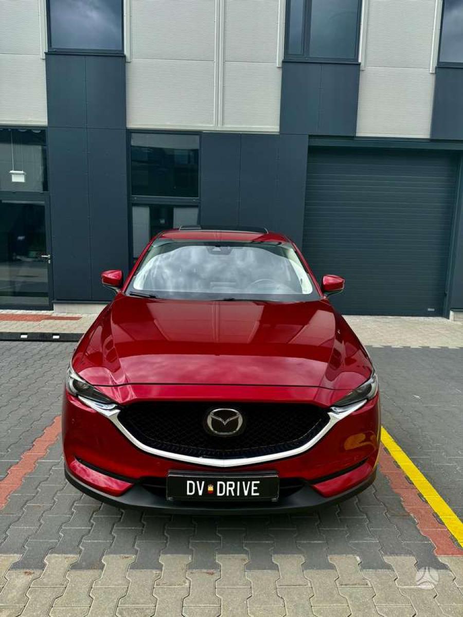 Sarkans Mazda CX-5 2019 Viļņa, ar dzinēja tilpumu 2.19 L un nobraukumu 145 tūkst. km par 13750 €, foto 4 vietnē AUTOMOTO.COM.LV