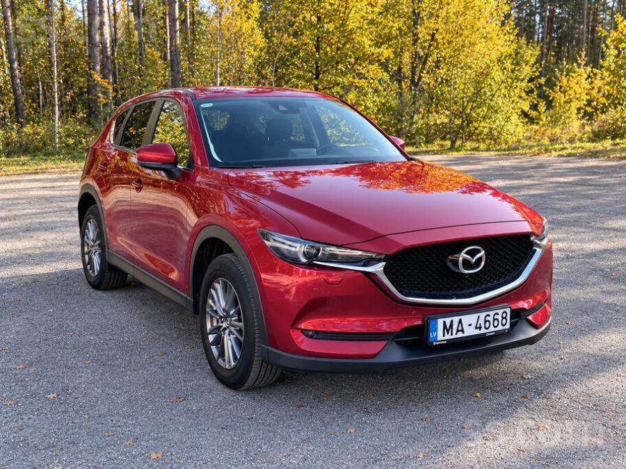 Красный Мазда СХ-5 2019 в Рига, объемом двигателя 2.00 л и пробегом 69 тыс. км за 19500 €, фото 1 на AUTOMOTO.COM.LV