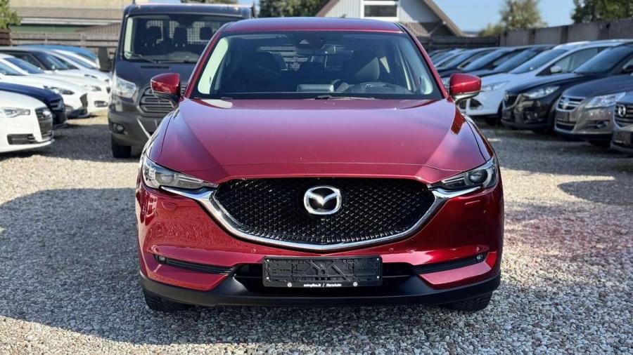Sarkans Mazda CX-5 2020 Telšiai, ar dzinēja tilpumu 2.19 L un nobraukumu 238 tūkst. km par 16800 €, foto 5 vietnē AUTOMOTO.COM.LV