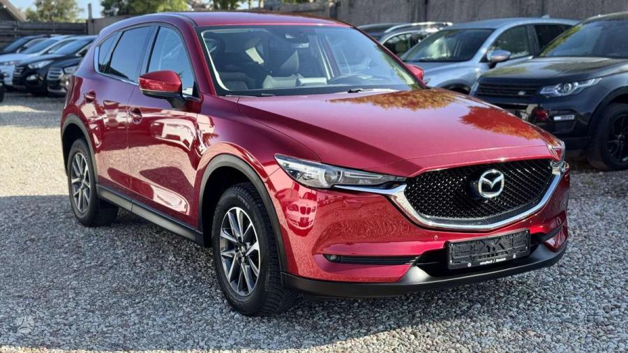 Sarkans Mazda CX-5 2020 Telšiai, ar dzinēja tilpumu 2.19 L un nobraukumu 238 tūkst. km par 16800 €, foto 6 vietnē AUTOMOTO.COM.LV