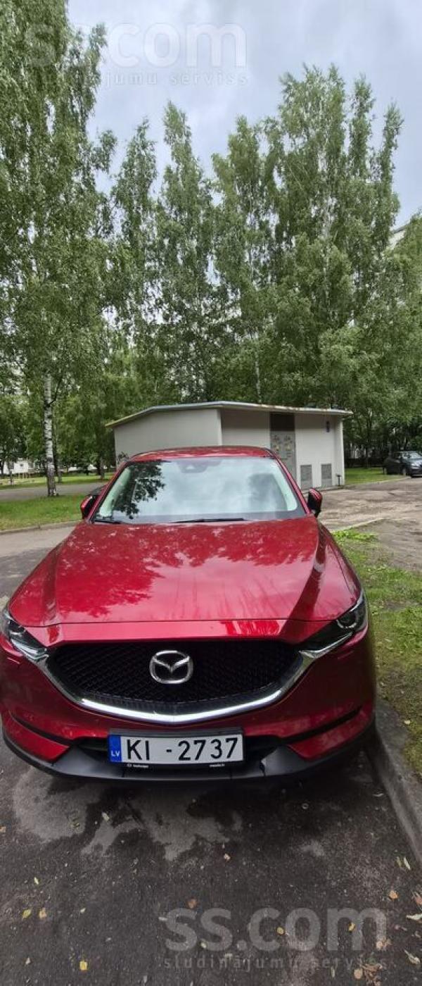 Красный Мазда СХ-5 2021 в Рига, объемом двигателя 2.00 л и пробегом 17 тыс. км за 21000 €, фото 1 на AUTOMOTO.COM.LV