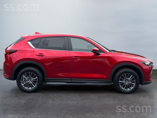 Red Mazda CX-5 2021 in Riga, with an engine capacity of 2.00 L and mileage of 17 thousand km for 23440 €, photo 6 on AUTOMOTO.COM.LV