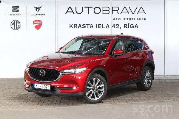 Красный Мазда СХ-5 2021 в Рига, объемом двигателя 2.00 л и пробегом 62 тыс. км за 22490 €, фото 1 на AUTOMOTO.COM.LV