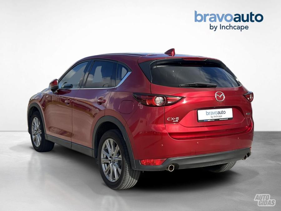 Red Mazda CX-5 2021 in Klaipeda, with an engine capacity of 2.50 L and mileage of 109 thousand km for 23500 €, photo 4 on AUTOMOTO.COM.LV