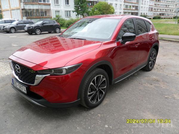 Красный Мазда СХ-5 2022 в Рига, объемом двигателя 2.50 л и пробегом 60 тыс. км за 24000 €, фото 4 на AUTOMOTO.COM.LV