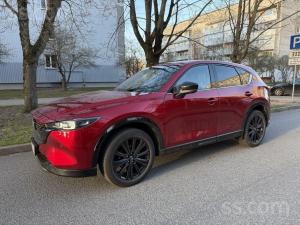 Красный Мазда СХ-5 2022 в Рига, объемом двигателя 2.50 л и пробегом 77 тыс. км за 26500 €, фото  на AUTOMOTO.COM.LV