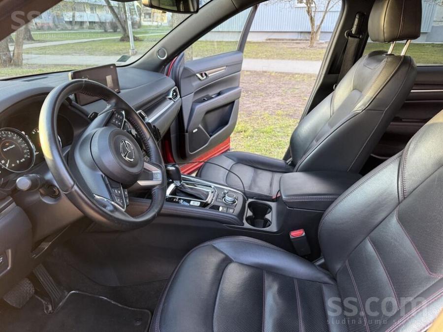 Sarkans Mazda CX-5 2022 Rīga, ar dzinēja tilpumu 2.50 L un nobraukumu 77 tūkst. km par 26500 €, foto 3 vietnē AUTOMOTO.COM.LV