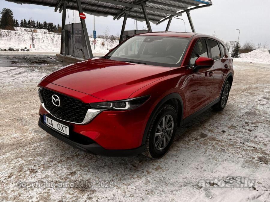 Red Mazda CX-5 2023 in Tartu, with an engine capacity of 2.00 L and mileage of 18 thousand km for 30000 €, photo 2 on AUTOMOTO.COM.LV